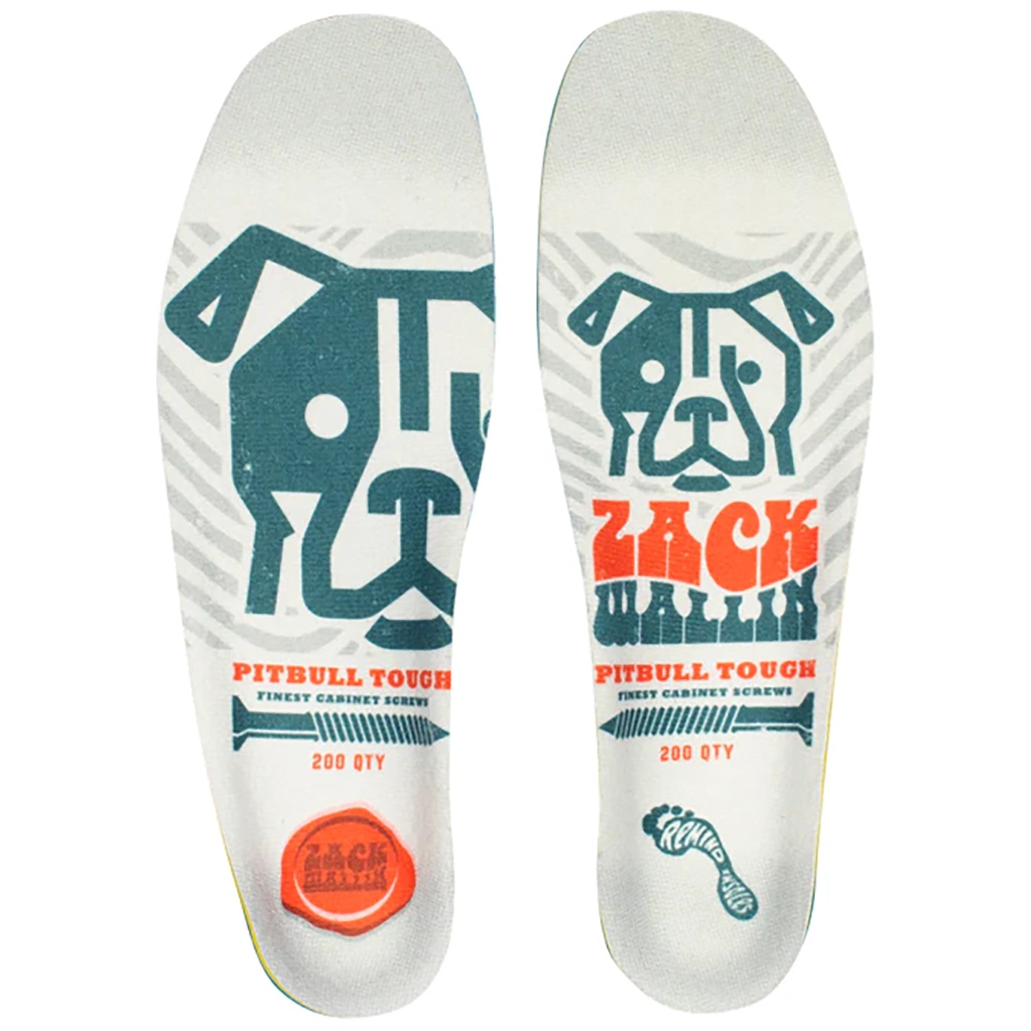 Remind Destin Impact 5mm Low-All Arch Zack Wallin Pitbull Insoles ...