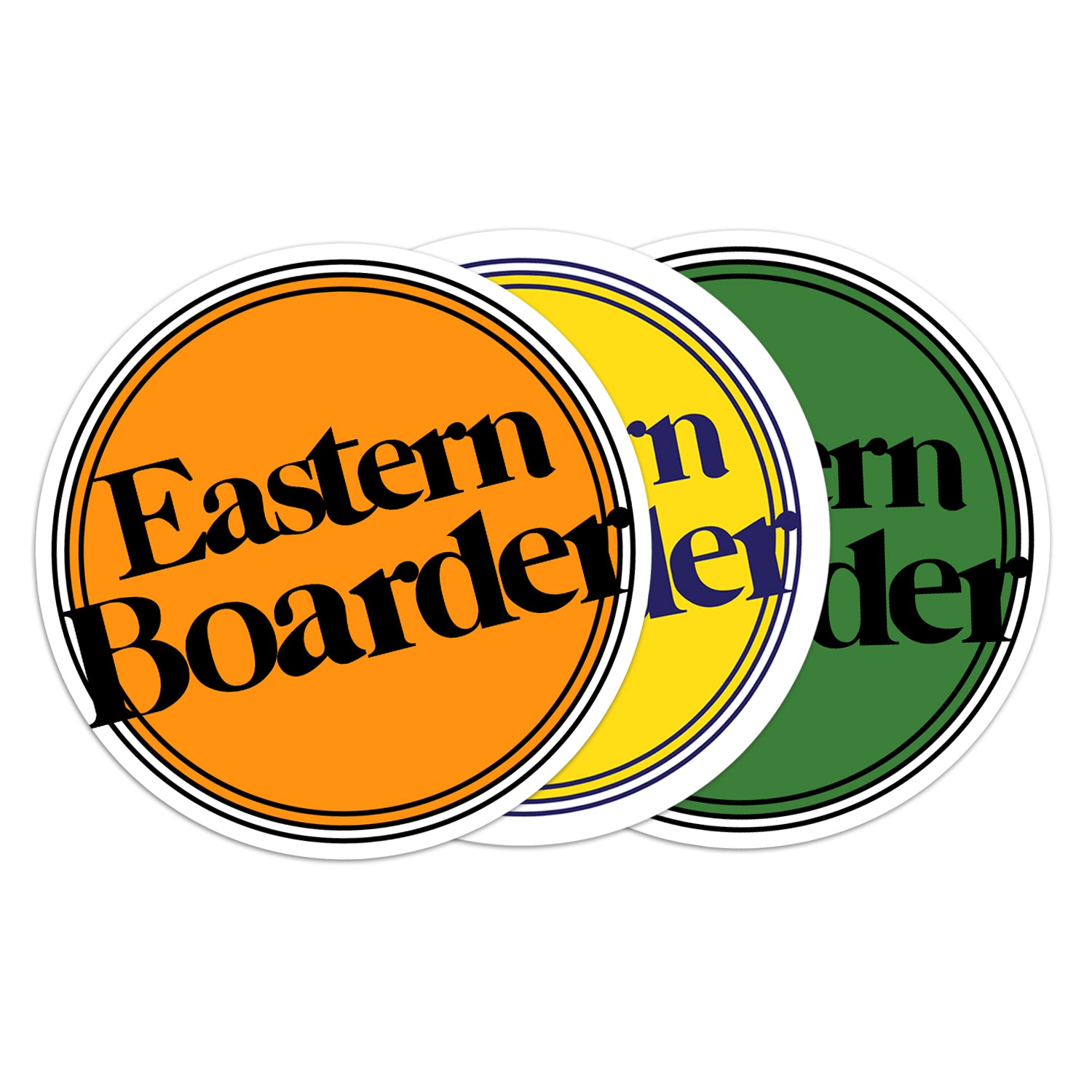 EasternBoarder BIG Dot Logo Sticker 8.5" – Eastern Boarder