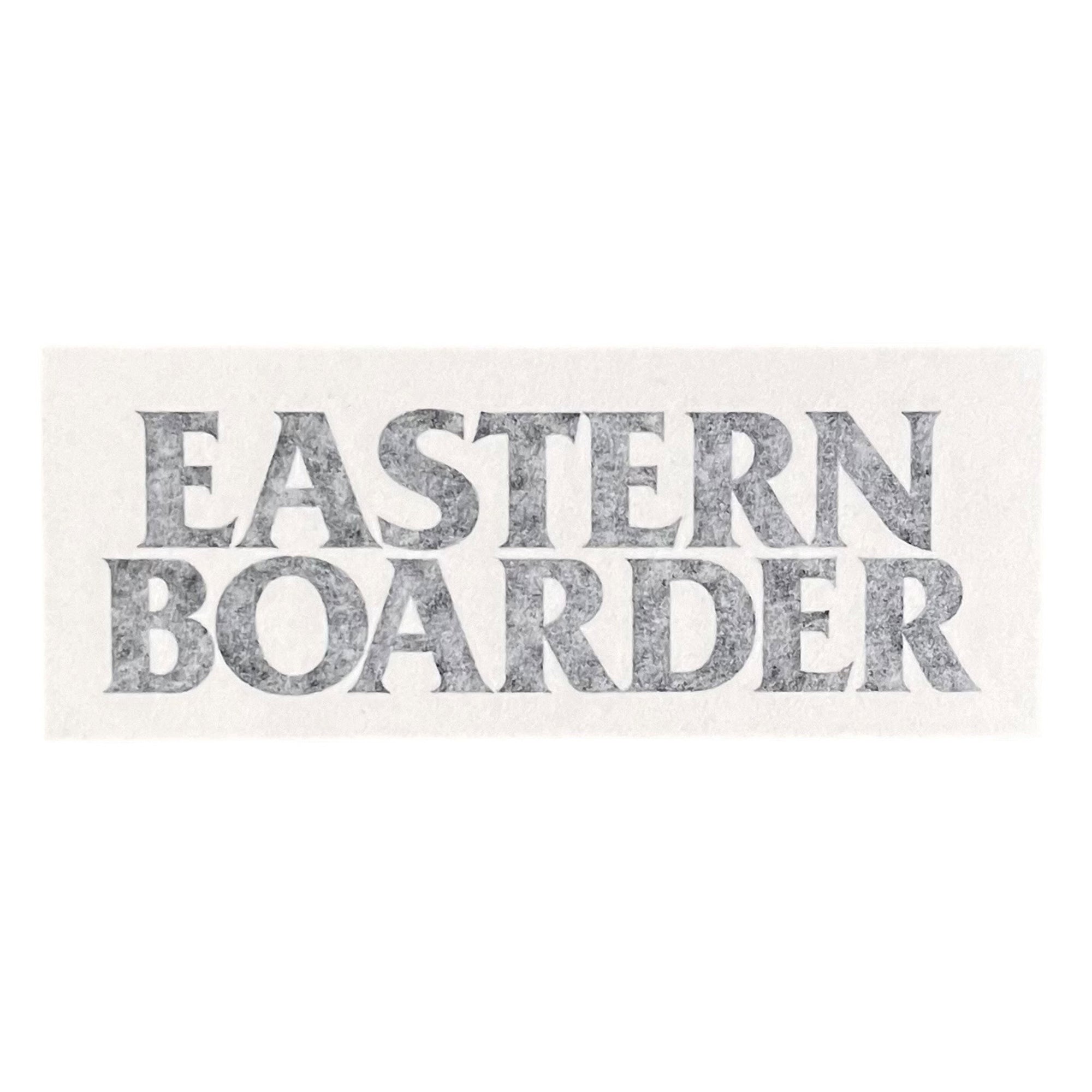 EasternBoarder Stacked (Large) Die Cut Sticker 10" Wide – Eastern Boarder