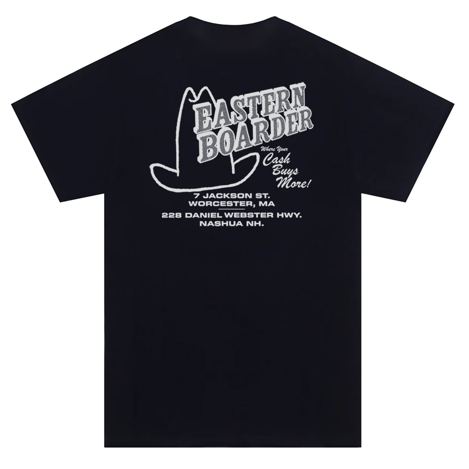 EasternBoarder Spags T-Shirt Black – Eastern Boarder