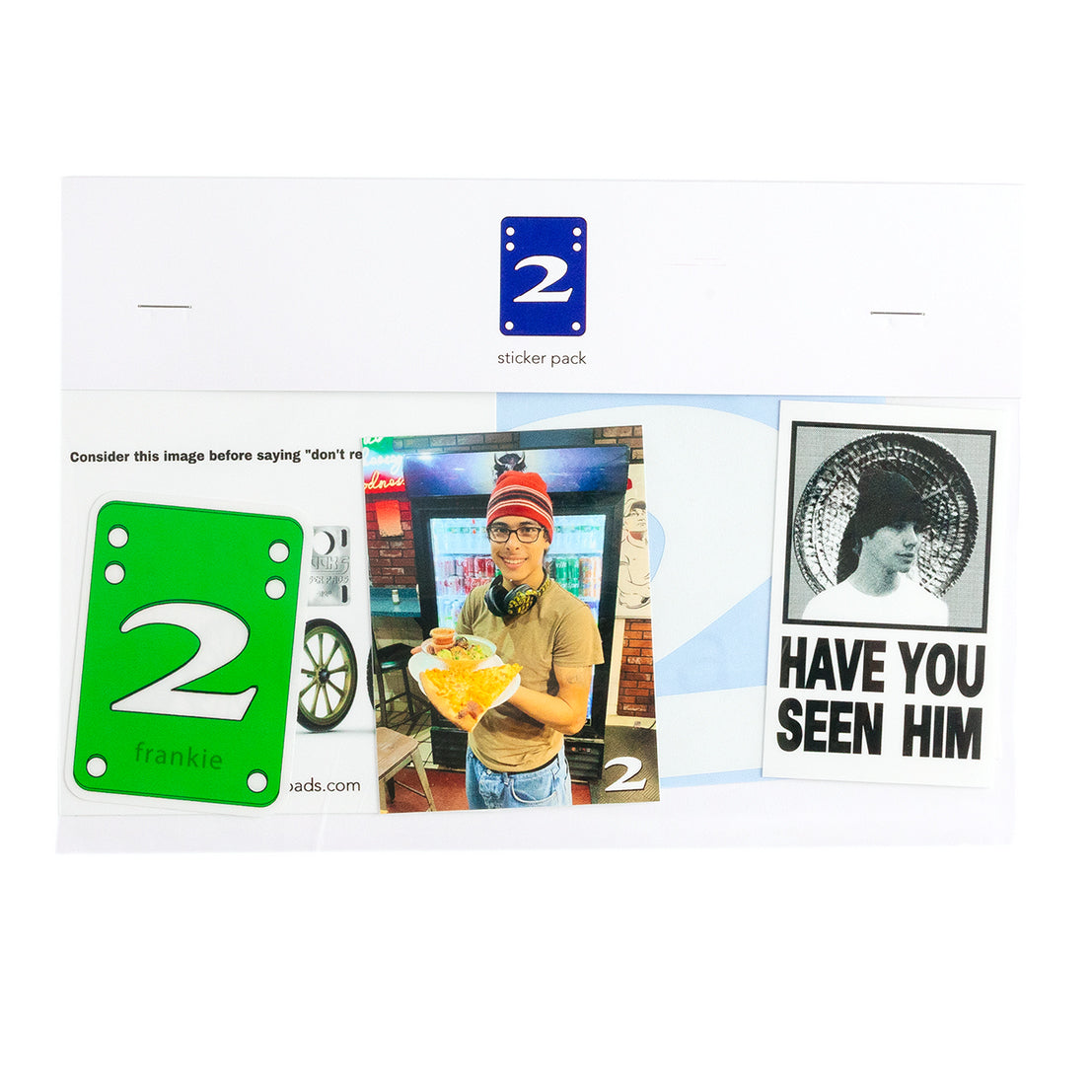 2 Riser Pads Sticker Pack (7 Count) – Eastern Boarder